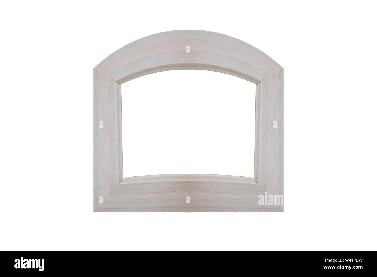 beautiful frame of gray color. isolated on white background Stock Photo ...