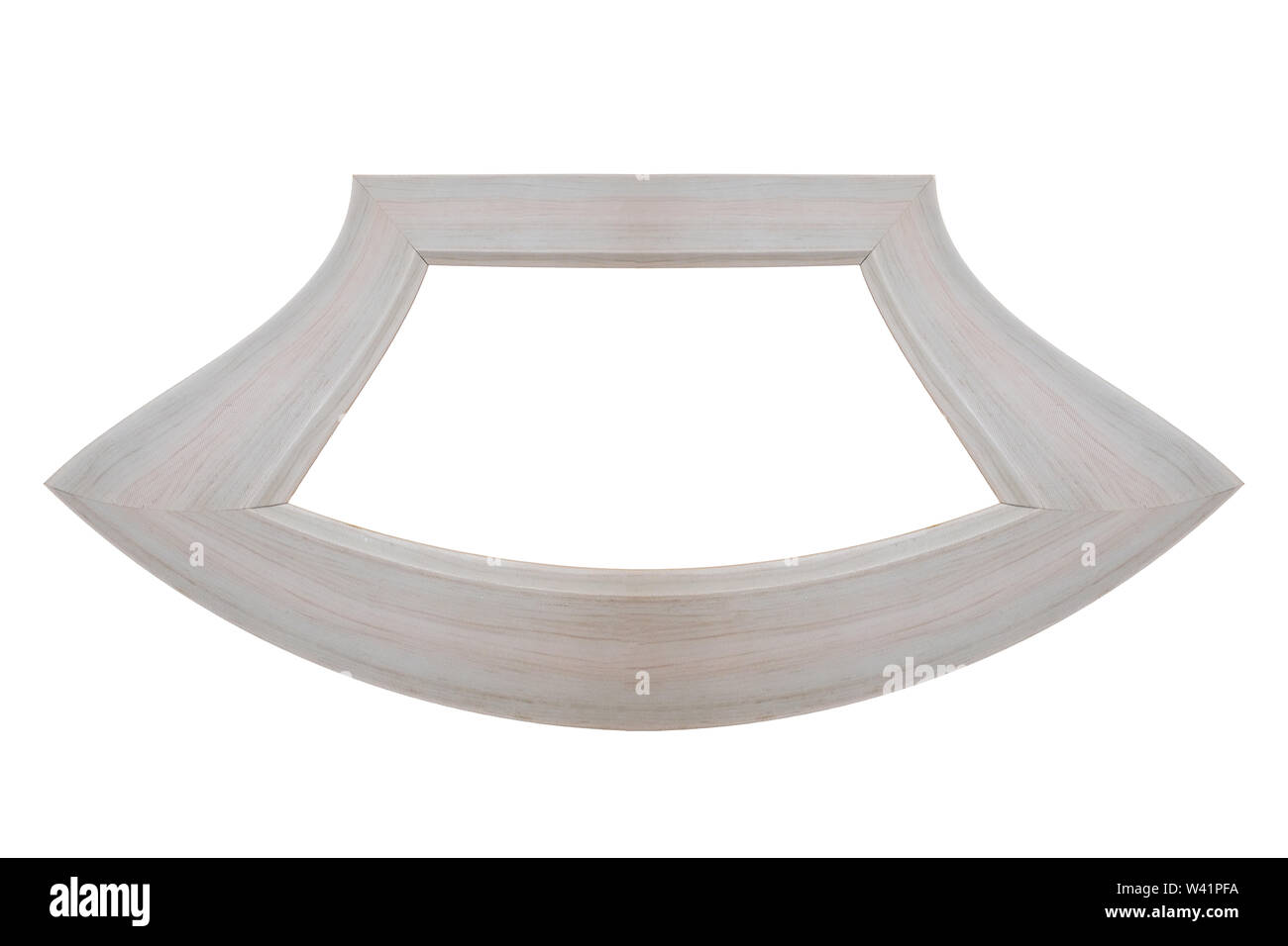 beautiful frame of gray color. isolated on white background Stock Photo ...