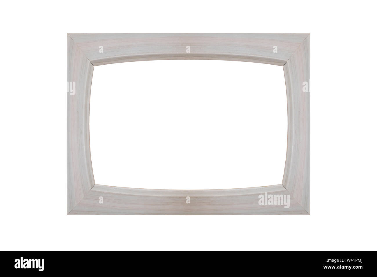 beautiful frame of gray color. isolated on white background Stock Photo ...