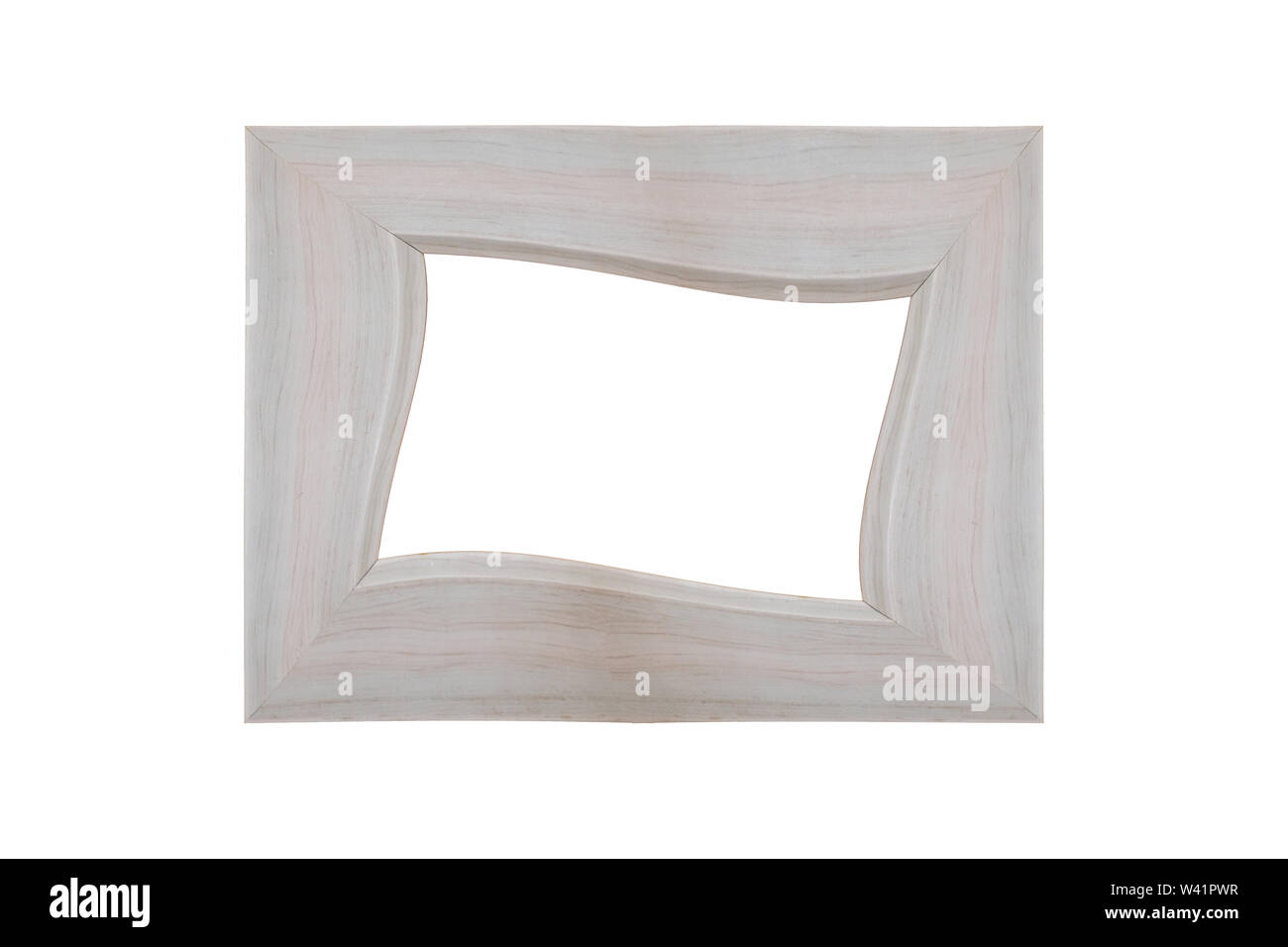 beautiful frame of gray color. isolated on white background Stock Photo ...