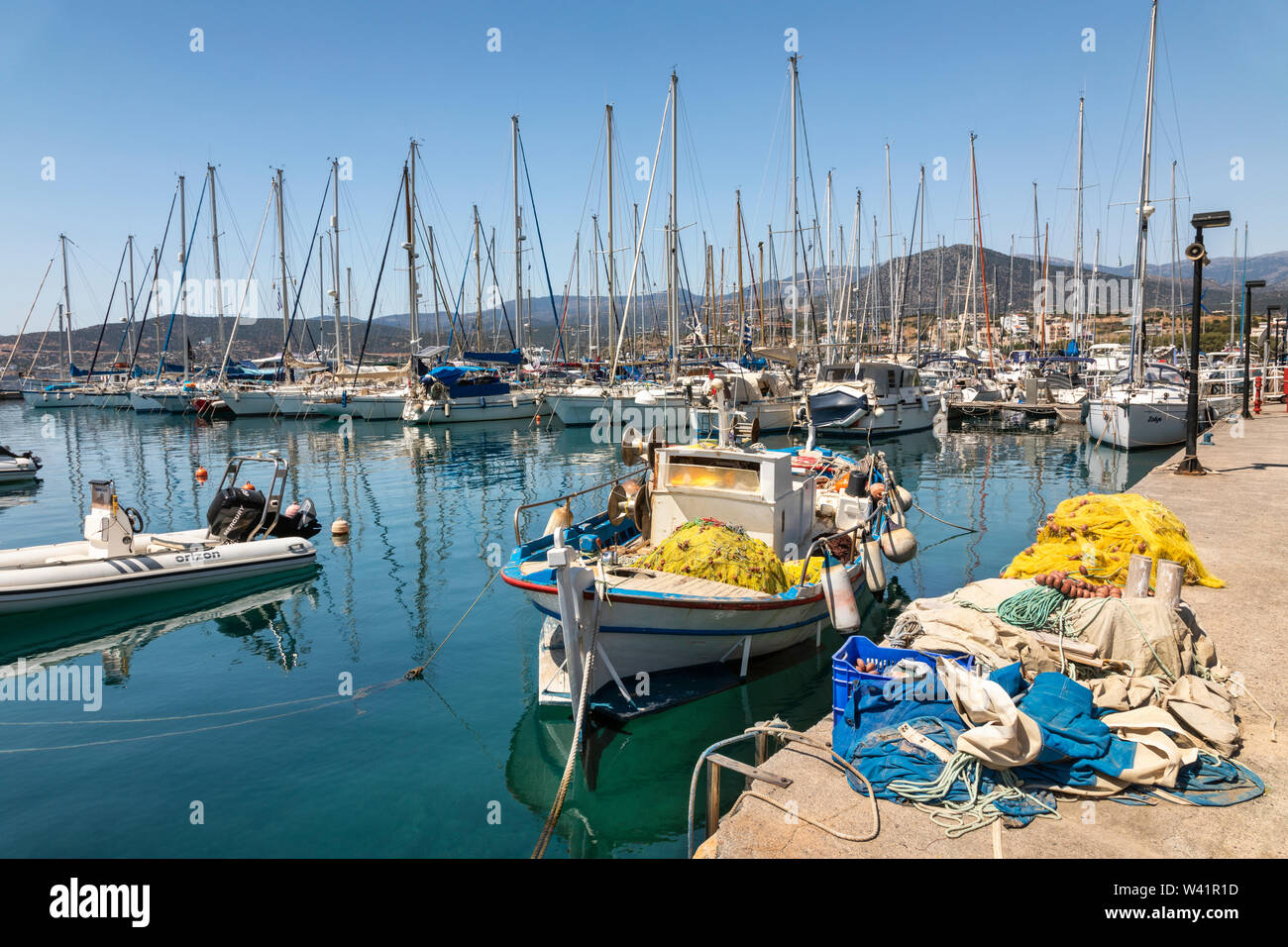 Crete marina hi-res stock photography and images - Alamy