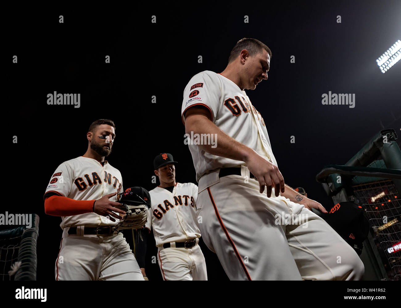 San Francisco, California, USA. 18th July, 2019. San Francisco Giants ...