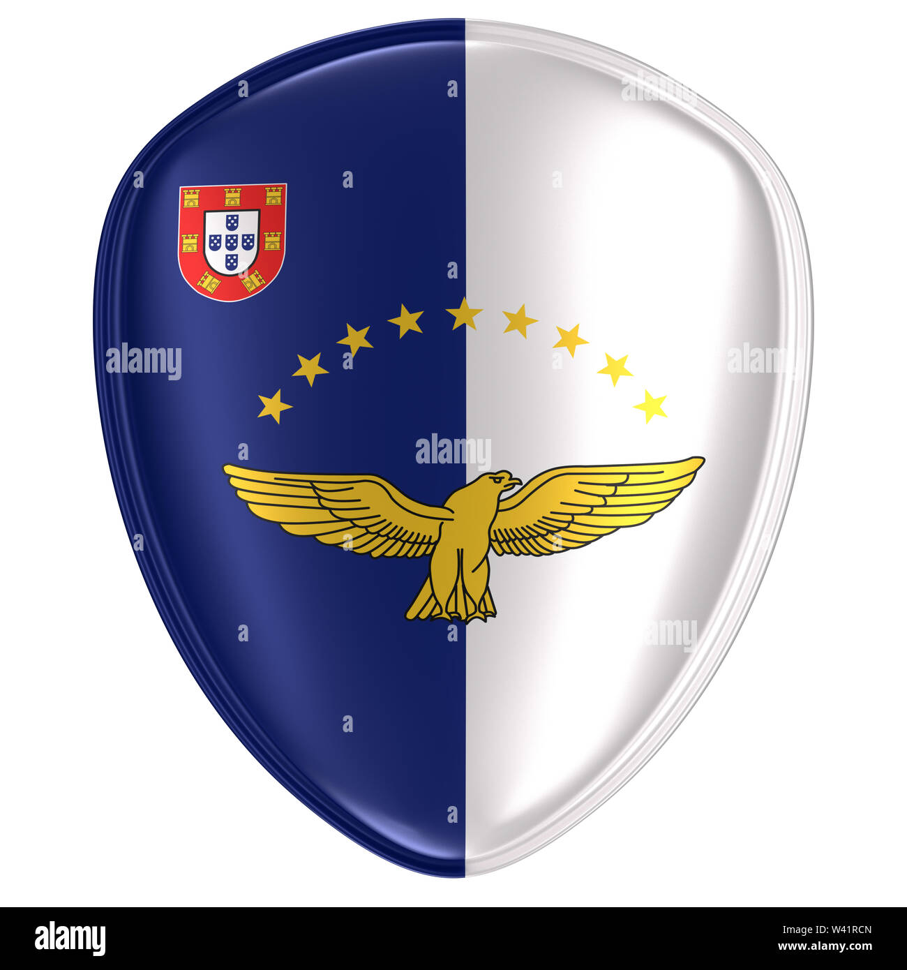 Azores flag Cut Out Stock Images & Pictures - Alamy