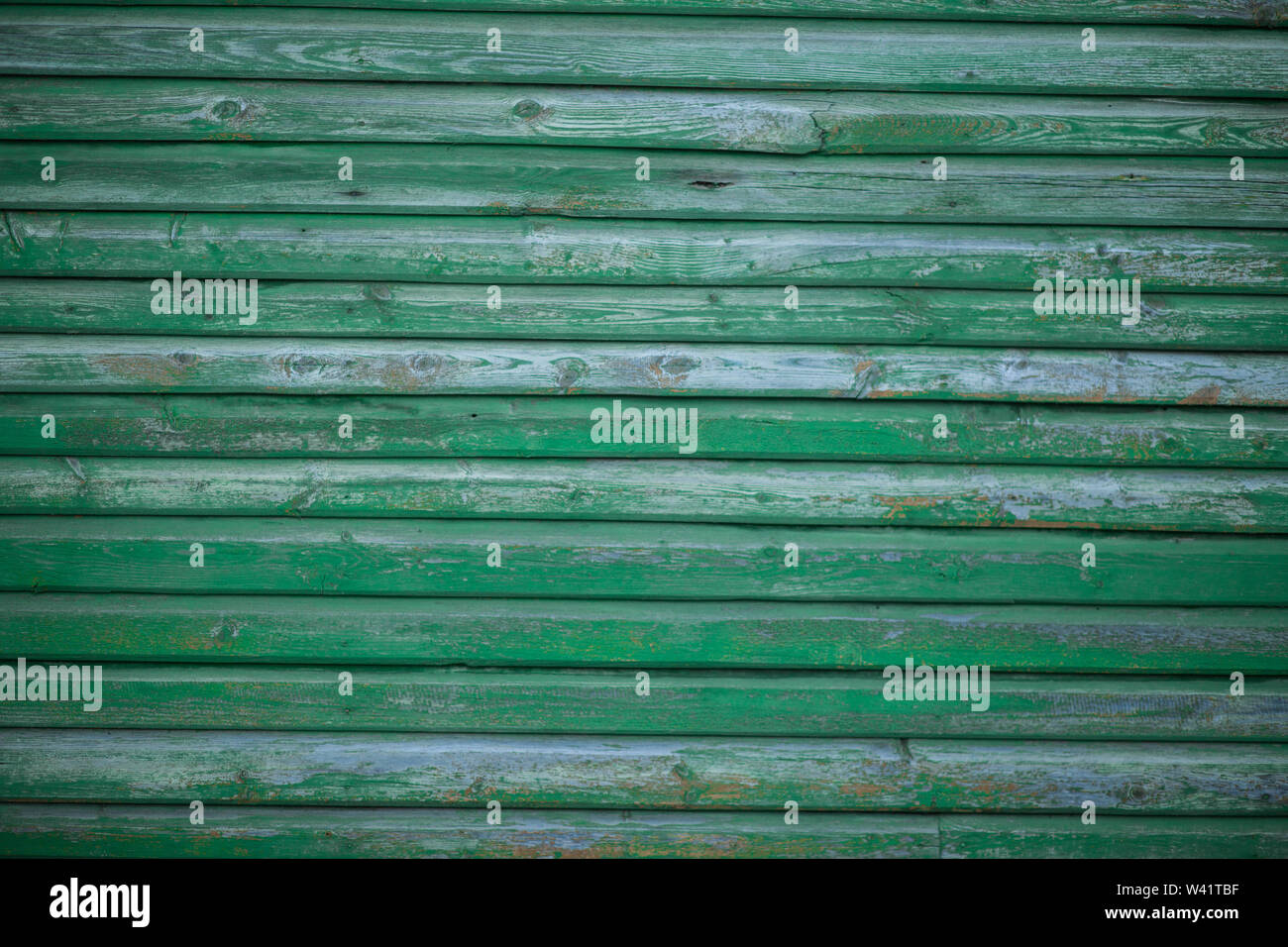 Vintage wooden horizontal boards. Front view with copy space ...