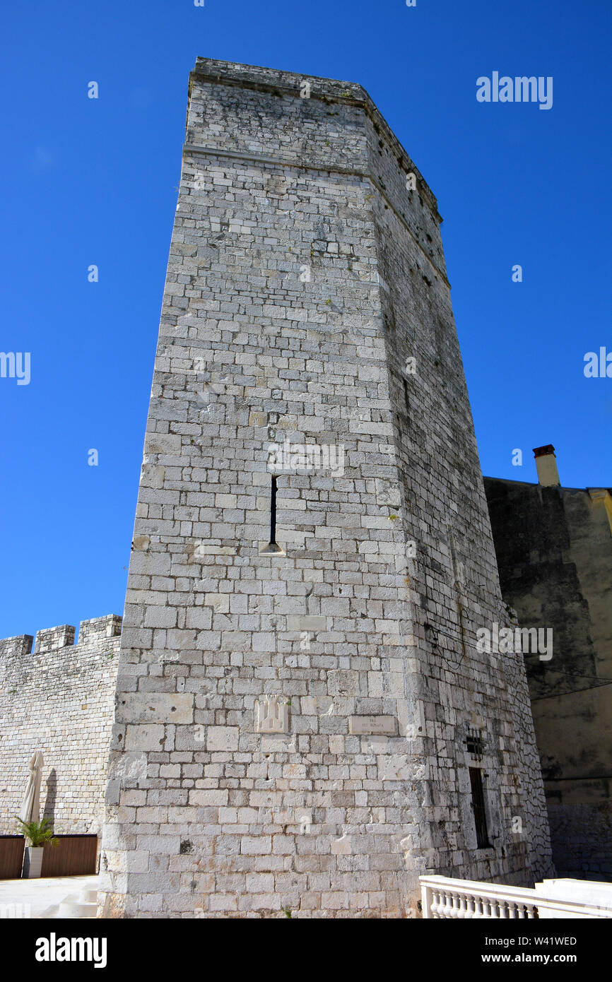 Captain's Tower, Zadar, Croatia, Europe, UNESCO World Heritage Site ...