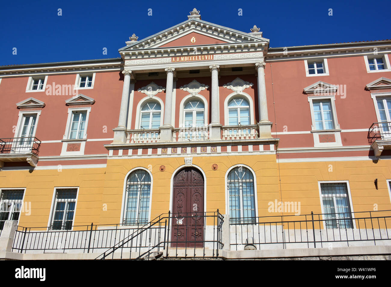 Antique Glass Museum, Zadar, Croatia, Europe, UNESCO World Heritage ...