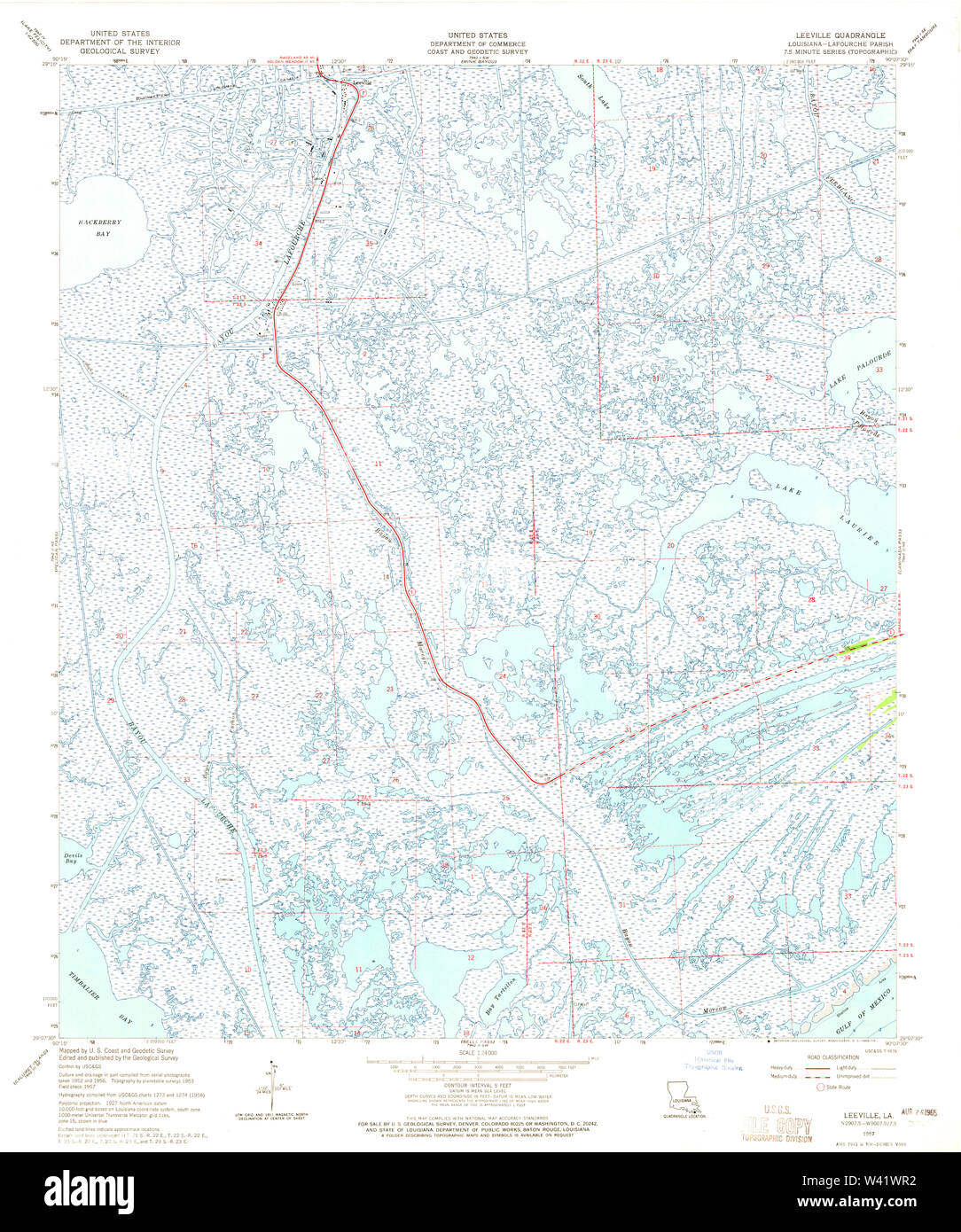 Map of leesville hi-res stock photography and images - Alamy