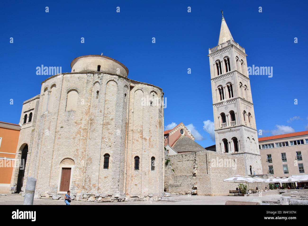Church of St Donatus, Crkva sv. Donata, Zadar, Croatia, Europe, UNESCO ...