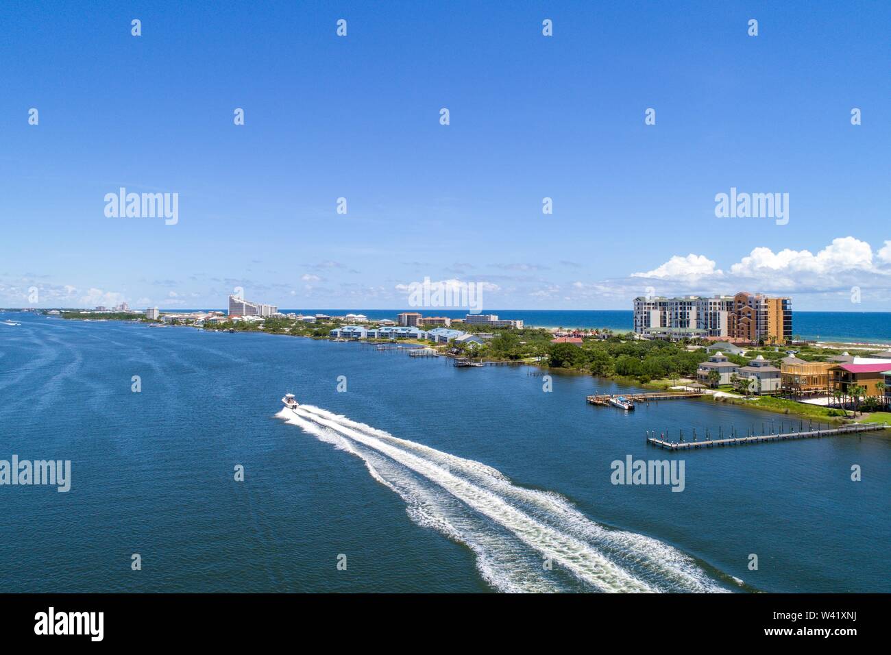 Perdido key aerial hi-res stock photography and images - Alamy