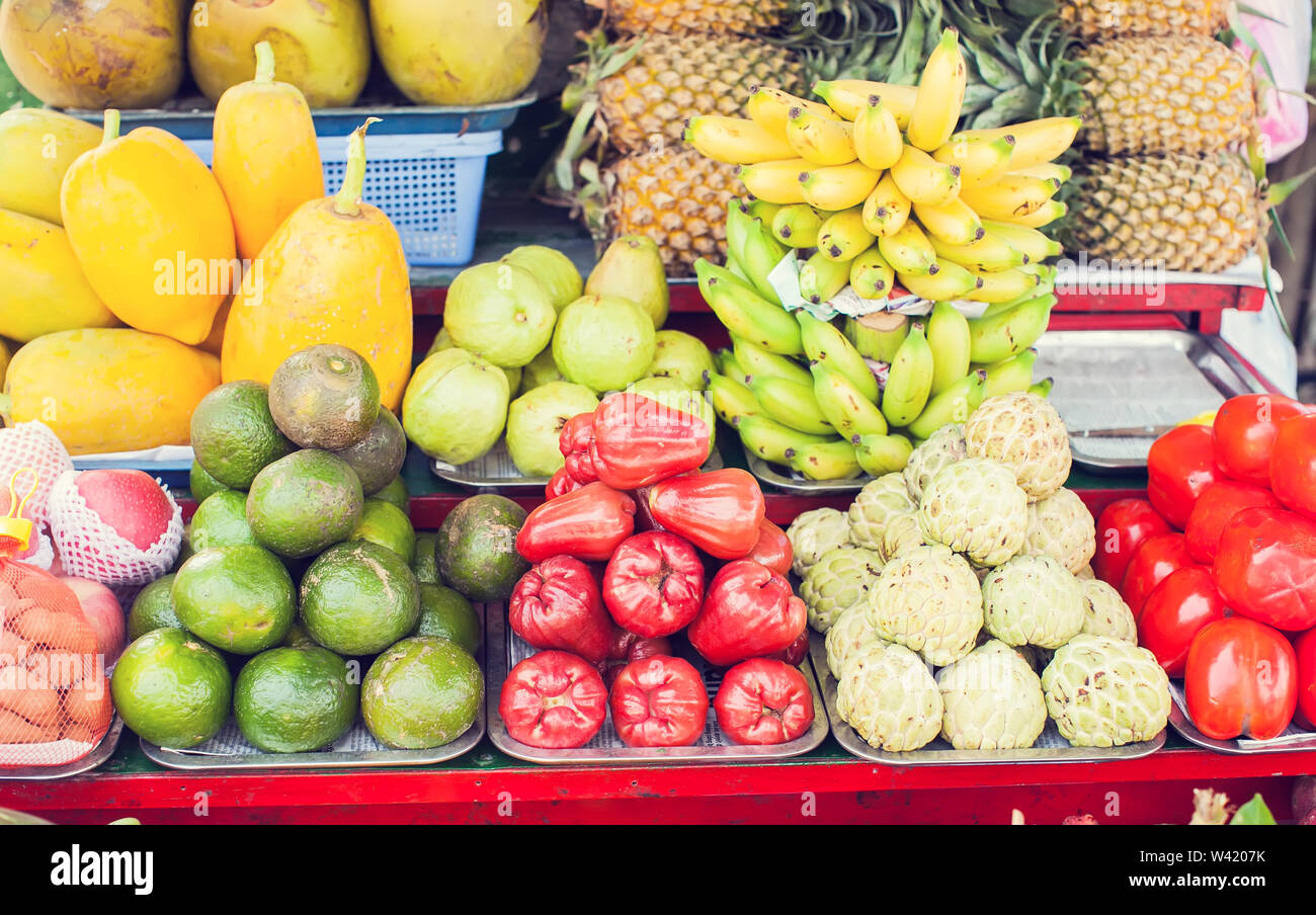 Fresh mixed fruits fruits background healthy eating dieting love fruits ...
