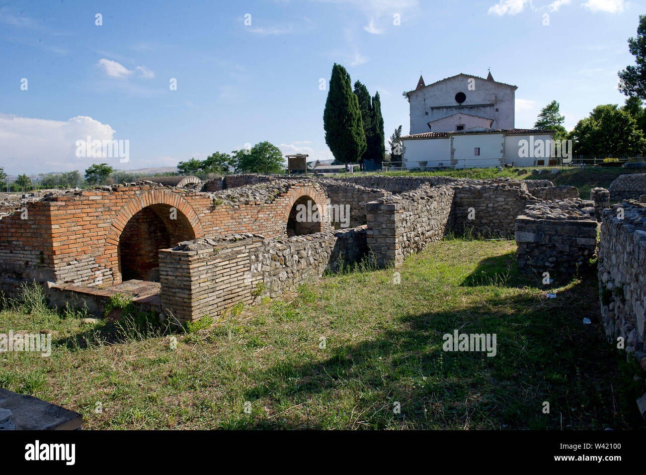 Europe, Italy, Basilicata, Italy, Basilicata, Venosa, Roman ...