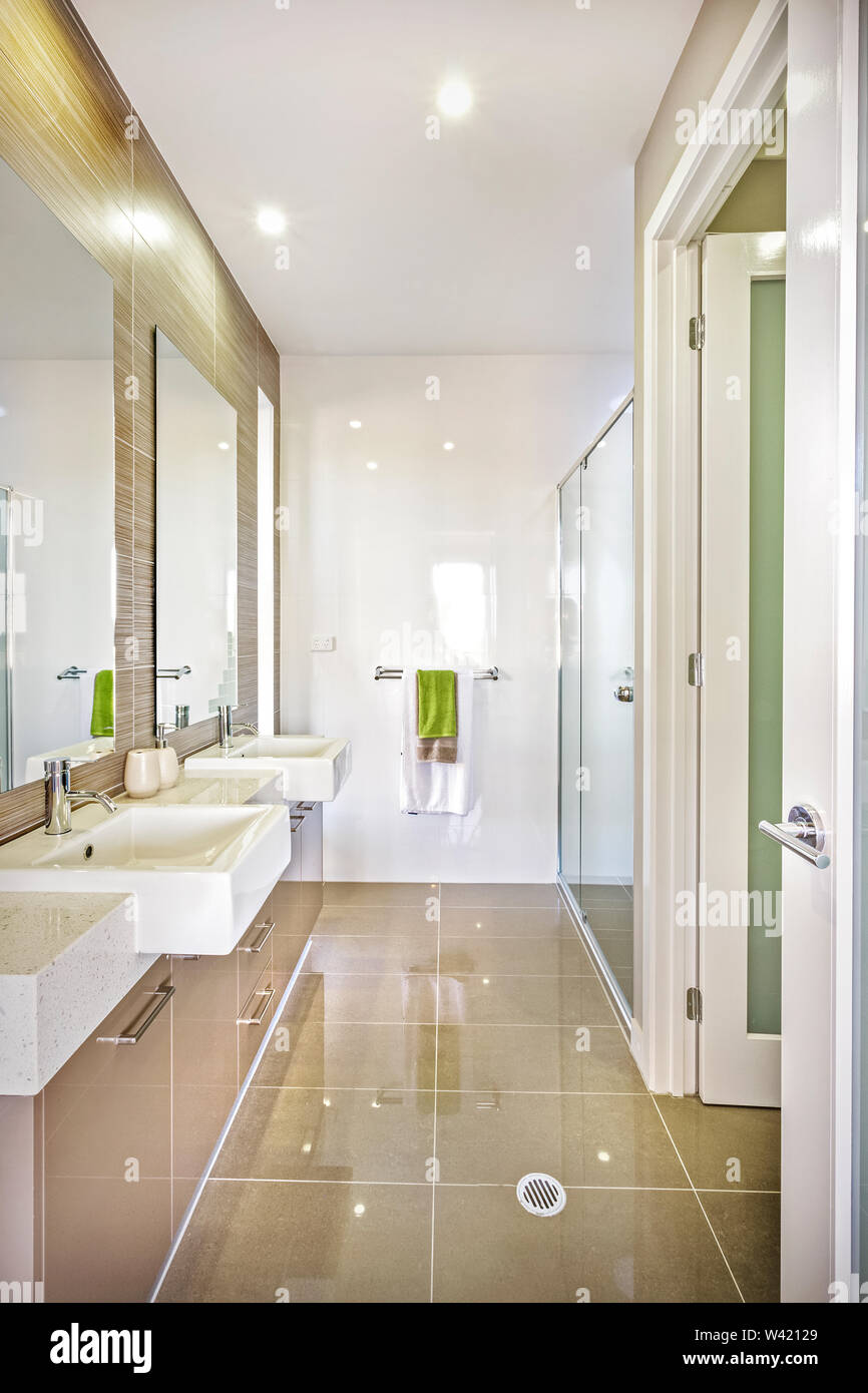 A designer bathroom Stock Photo - Alamy
