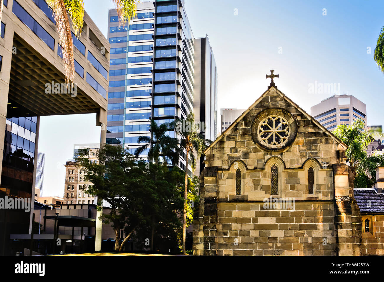 Old brisbane buildings hi-res stock photography and images - Alamy