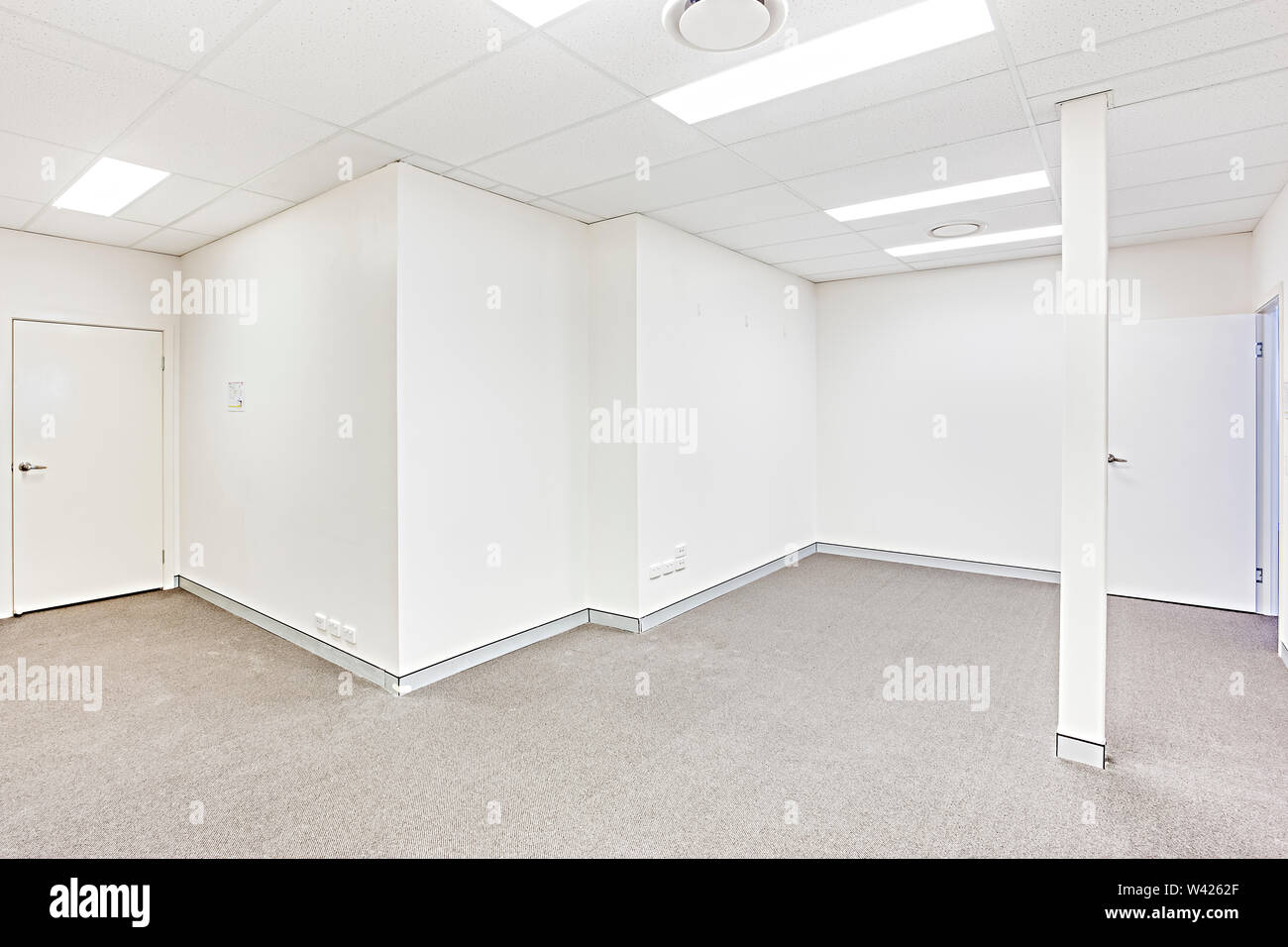 Empty office area Stock Photo - Alamy