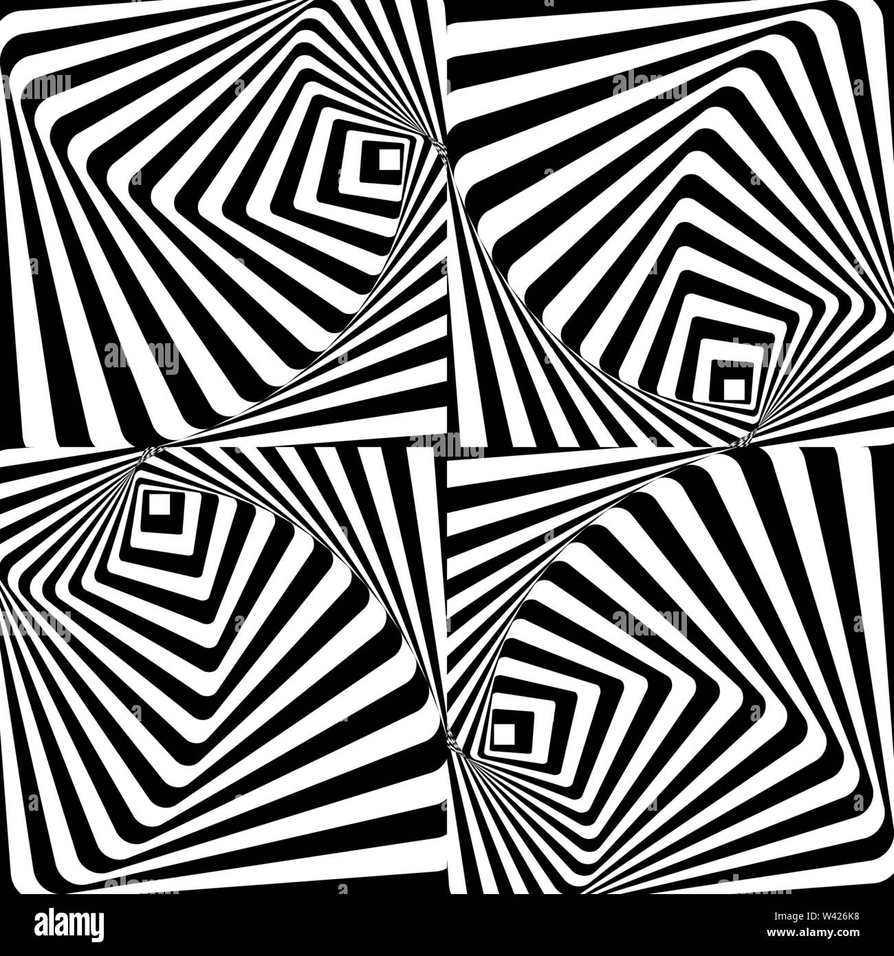 Op art patterns Stock Vector Images - Alamy