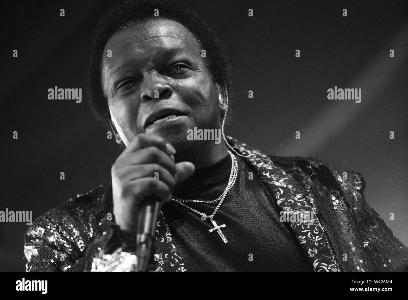 Bergen, Norway - June 14th, 2019. The American soul and funk singer Lee ...
