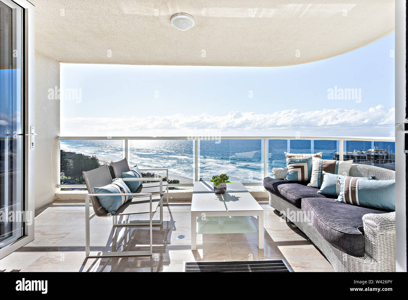 Seating with sea view hi-res stock photography and images - Alamy