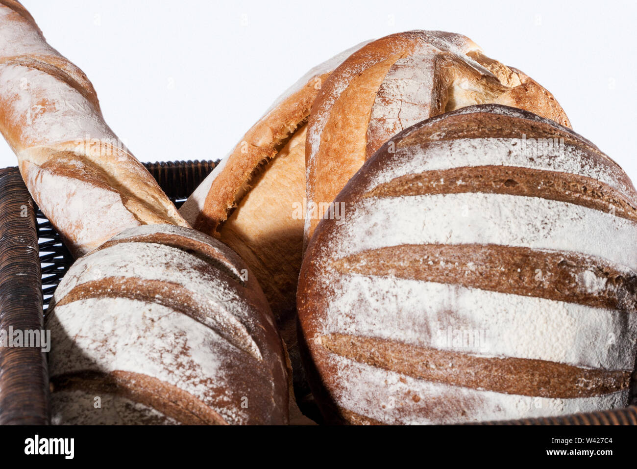 Fish bun with cheese and sugar, hot food including meat and vegetable ...