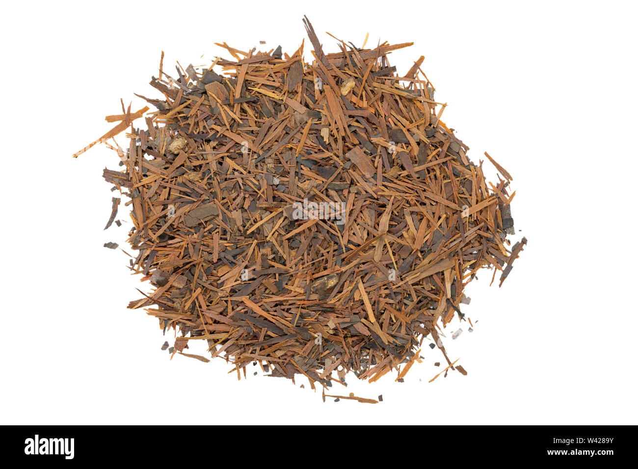 Lapacho herbal tea bunch, close up, isolated. Healthy South American ...