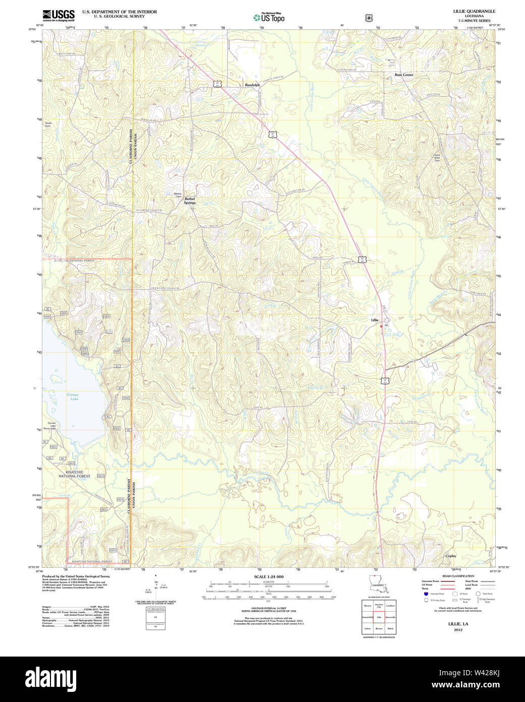 Historical louisiana maps Cut Out Stock Images & Pictures - Alamy