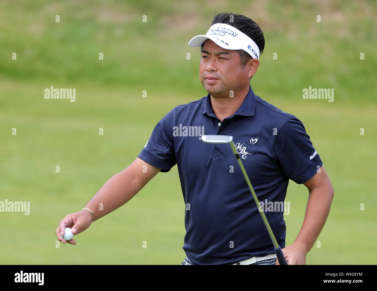 Japan's Yuta Ikeda during day two of The Open Championship 2019 at Royal Portrush Golf Club ...