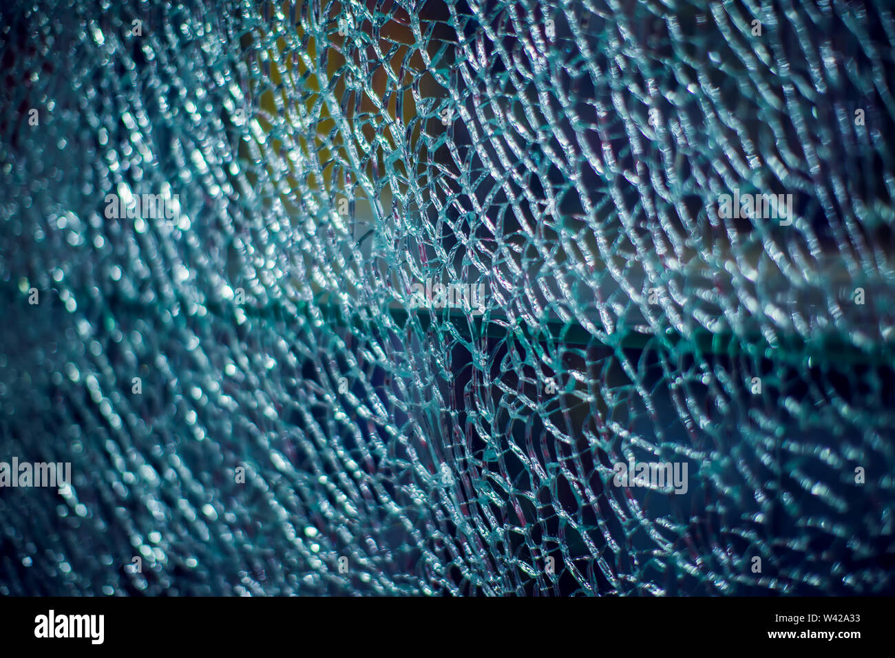 Broken glass,background of cracked window texture Stock Photo - Alamy