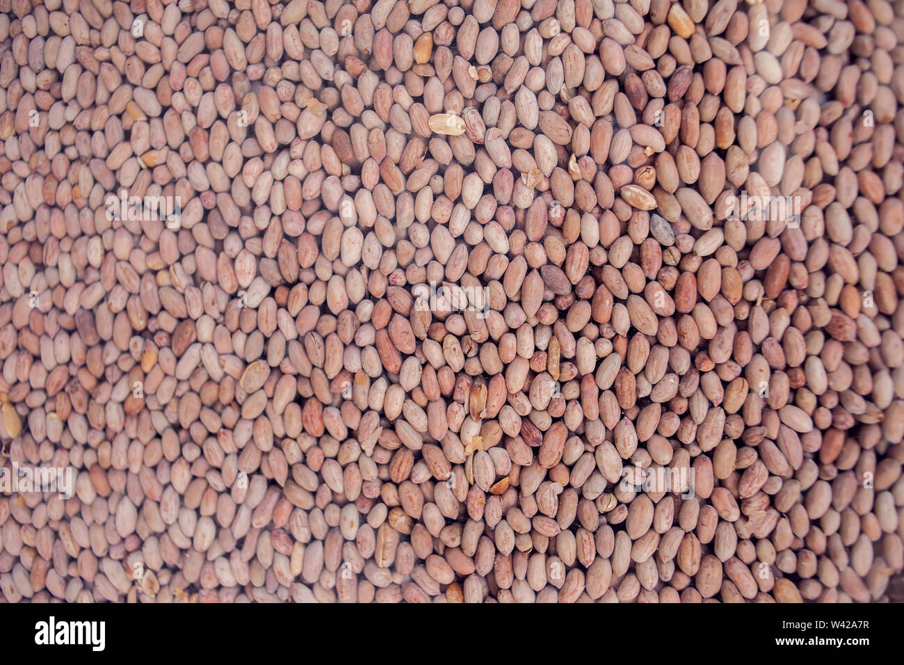 Peanuts in shell of market texture background Stock Photo - Alamy