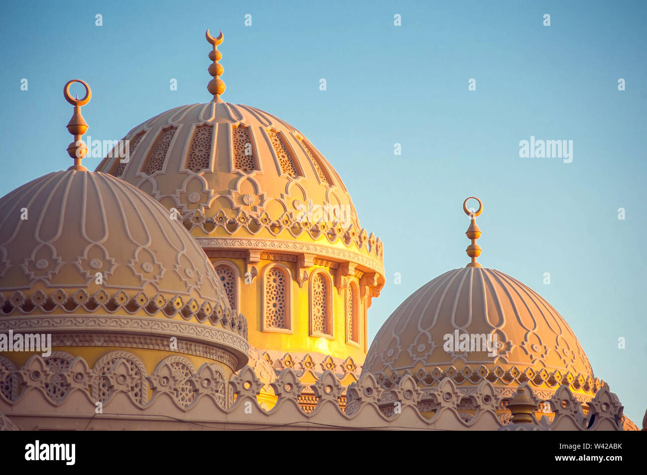 Beautiful architecture of Mosque in Hurghada, Egypt Stock Photo - Alamy
