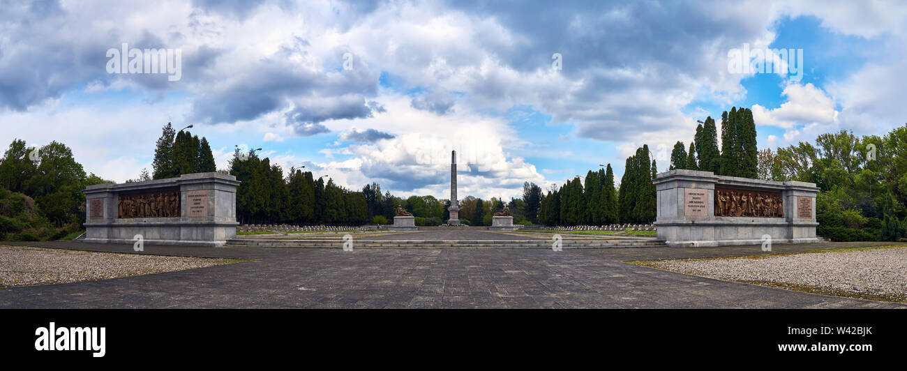 The Soviet Military Cemetery in Warsaw, Poland, is the burial place of ...