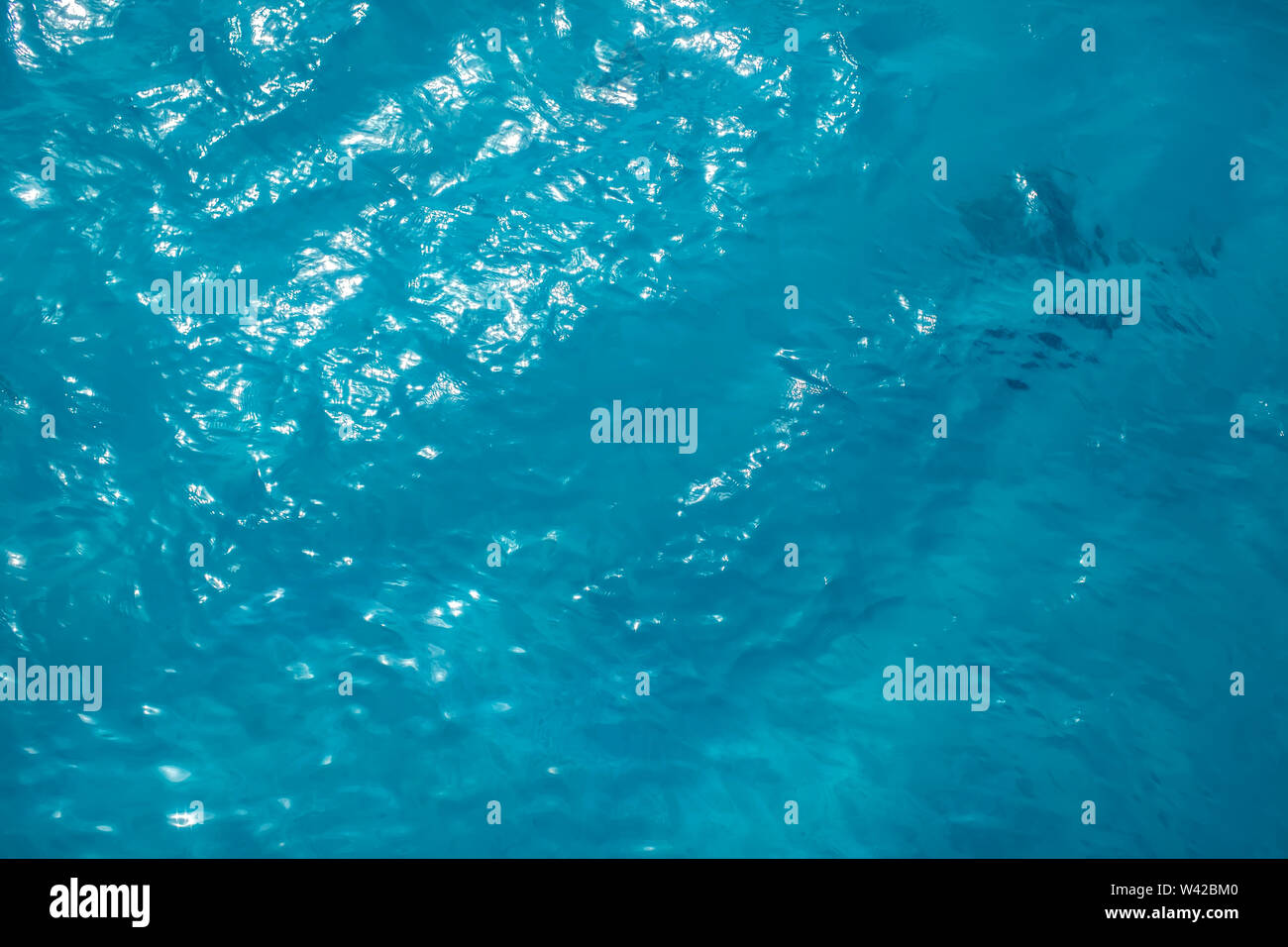 Background shot of aqua sea water surface Stock Photo - Alamy