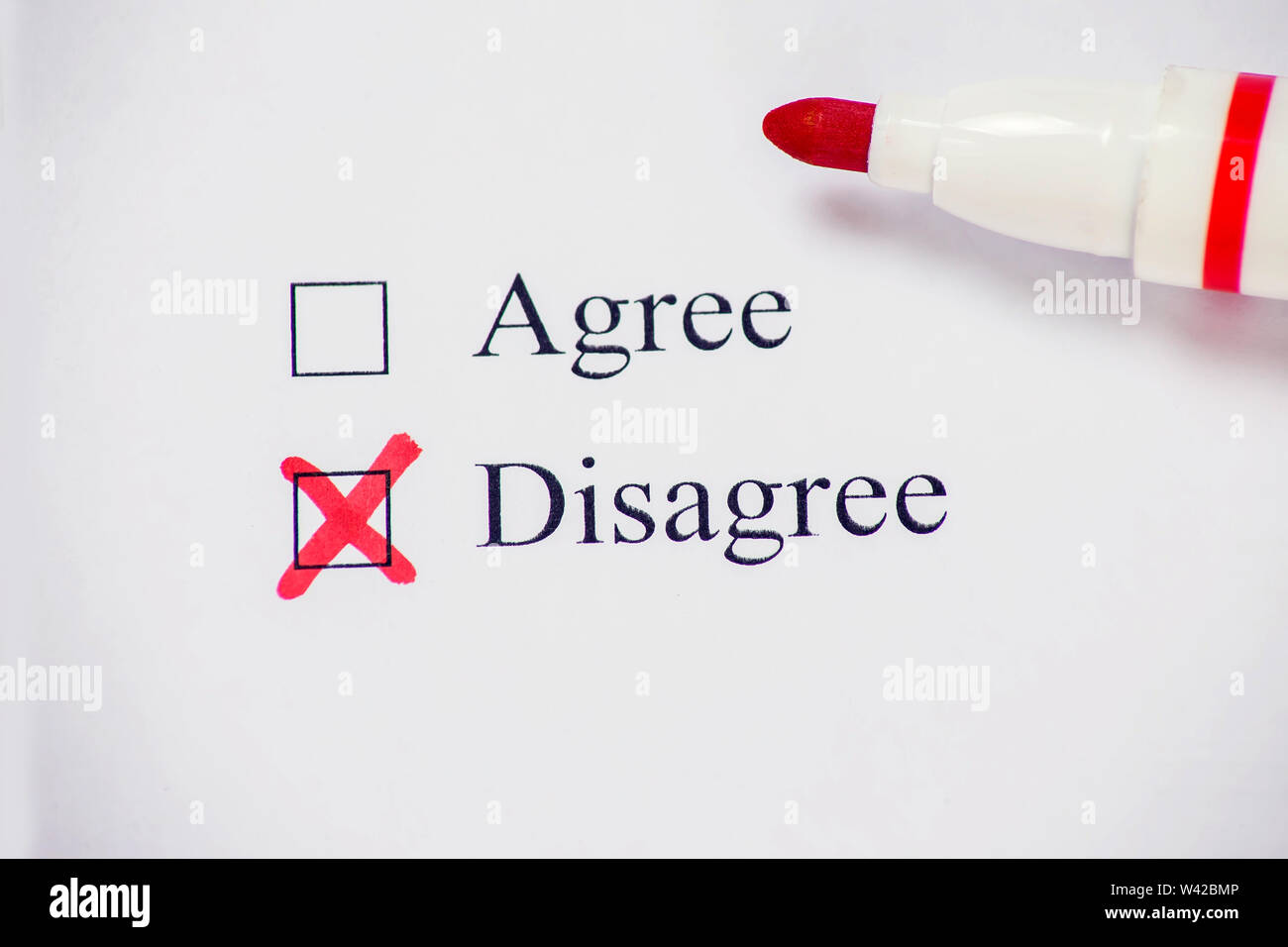 Agree to disagree hi-res stock photography and images - Alamy