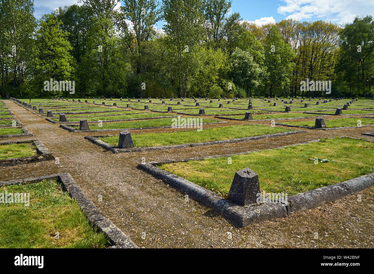 The Soviet Military Cemetery in Warsaw, Poland, is the burial place of ...