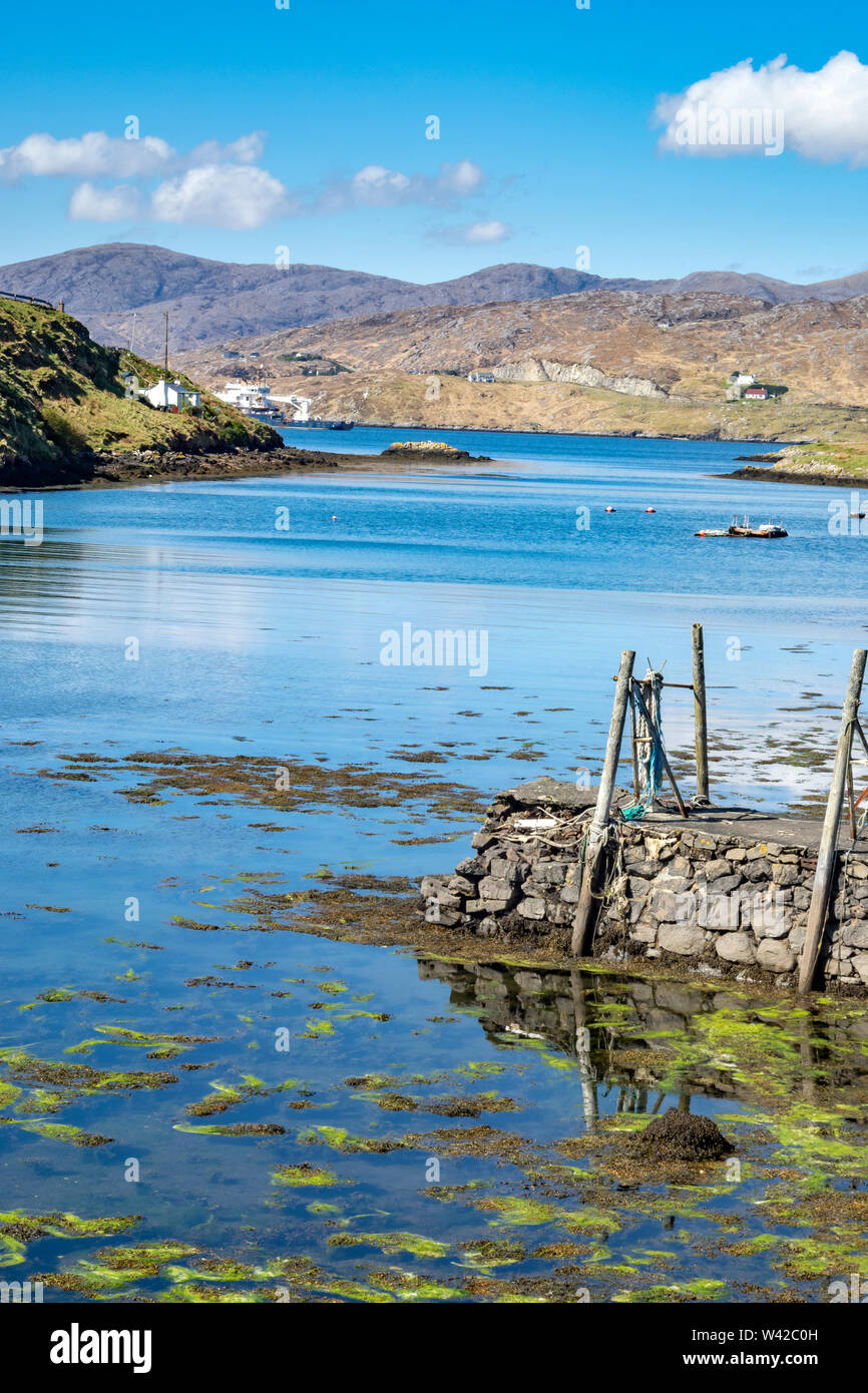 North Harbour, Isle of Scalpay, Harris, Hebrides, Scotland, Uk Stock ...