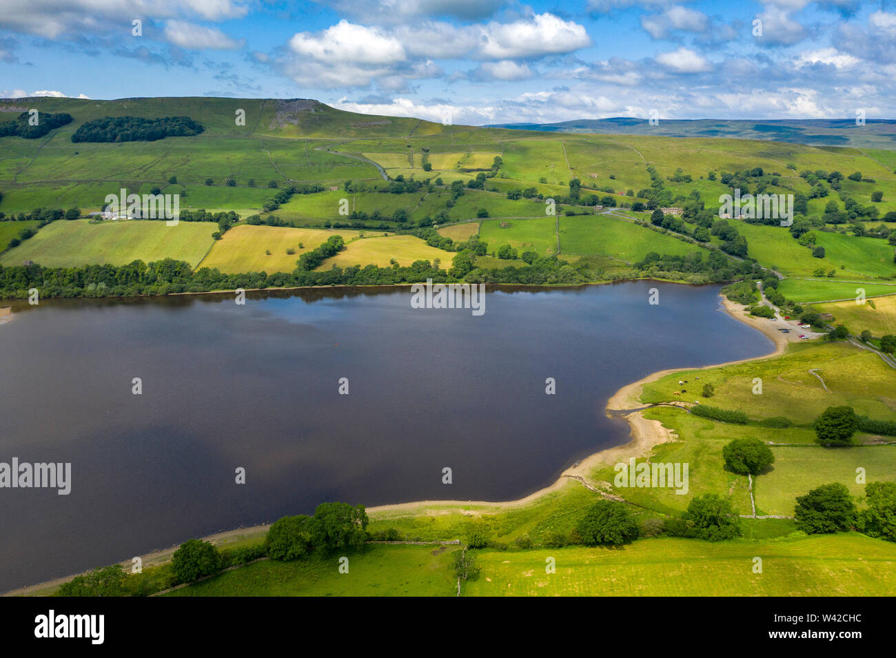Semerwater, Raydale, Wensleydale, Yorkshire Dales, England, UK Stock ...