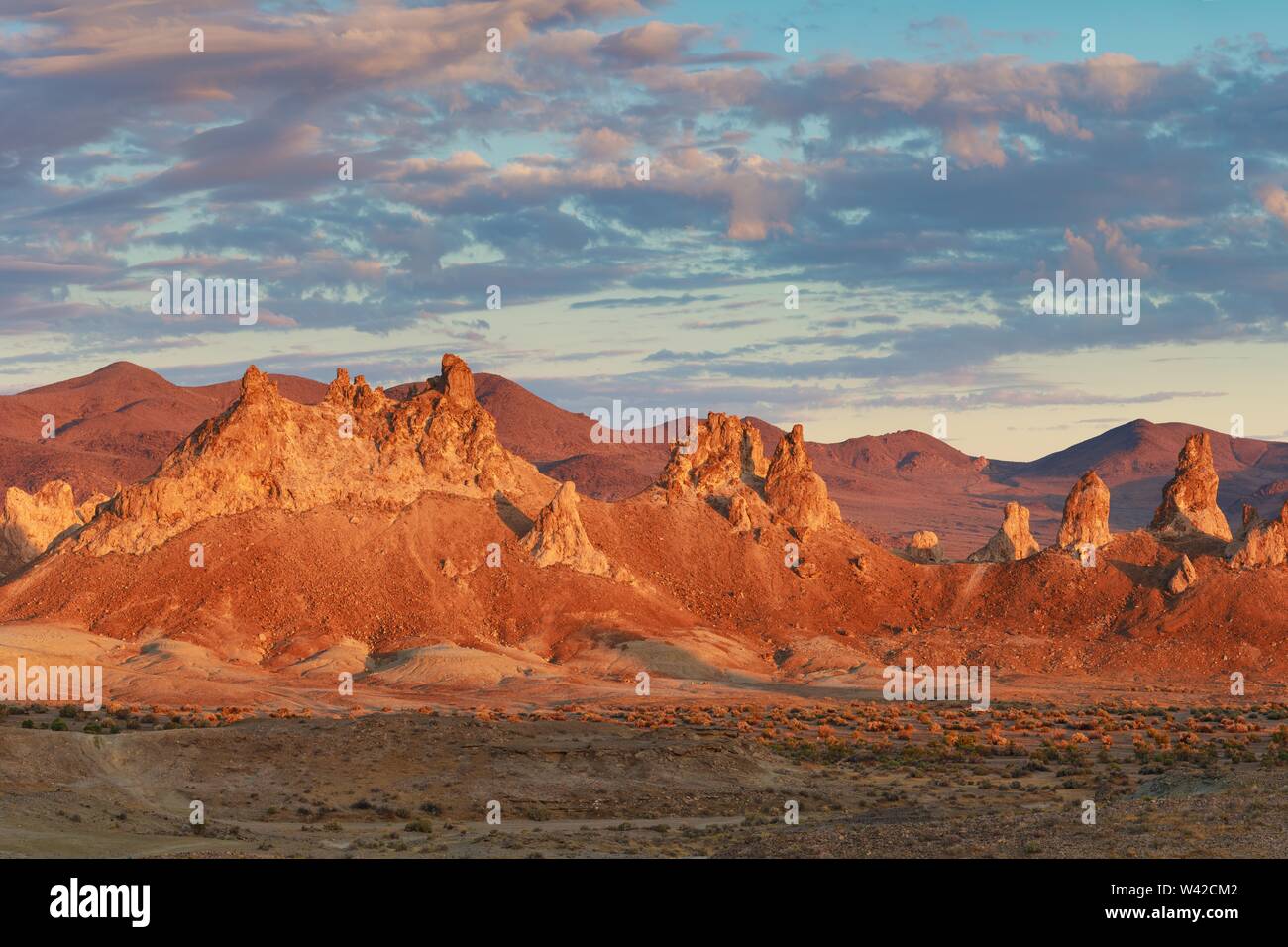 Trona Pinnacles are nearly 500 tufa spires hidden in California Desert ...