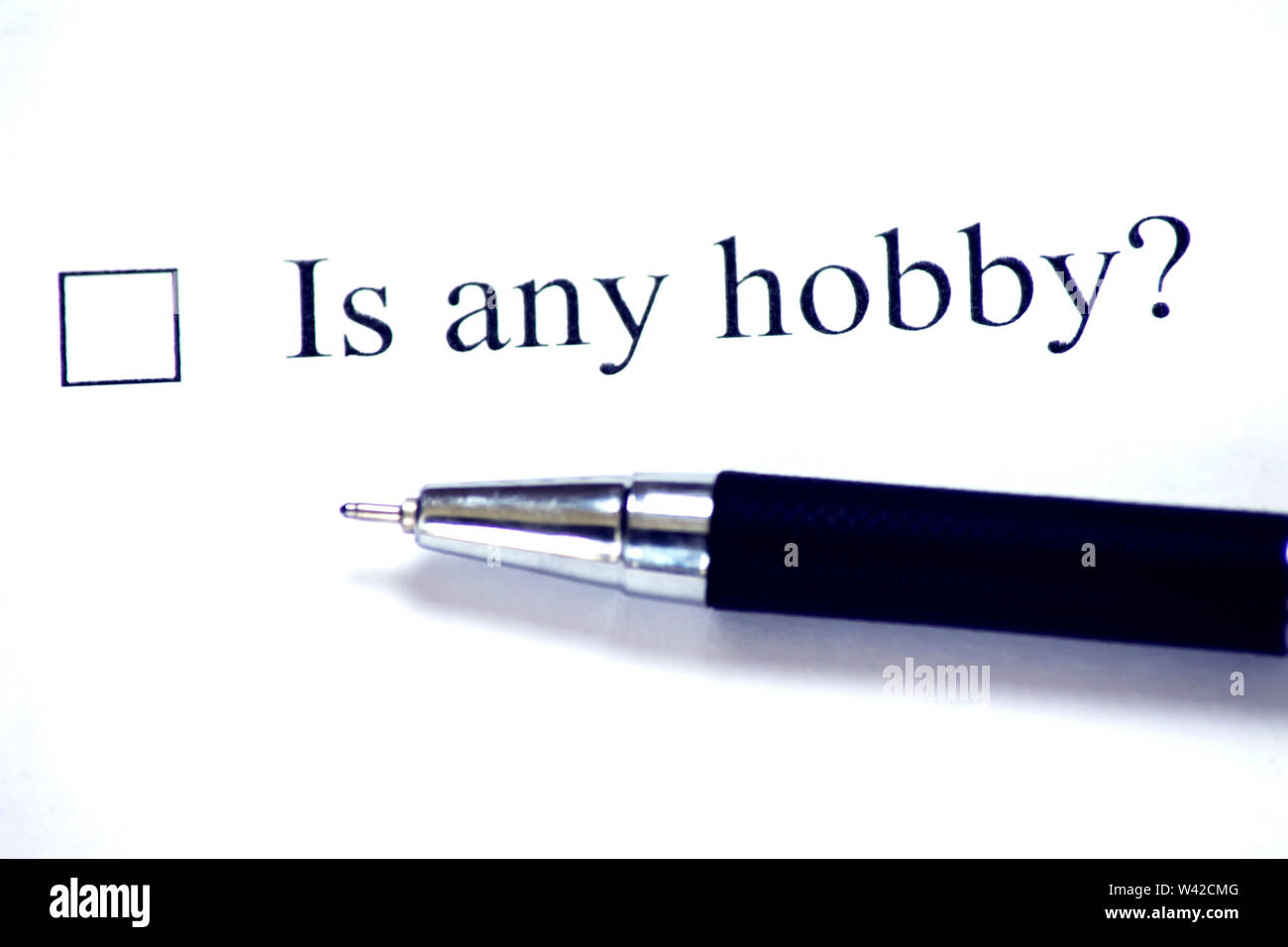 Review document check box hi-res stock photography and images - Alamy