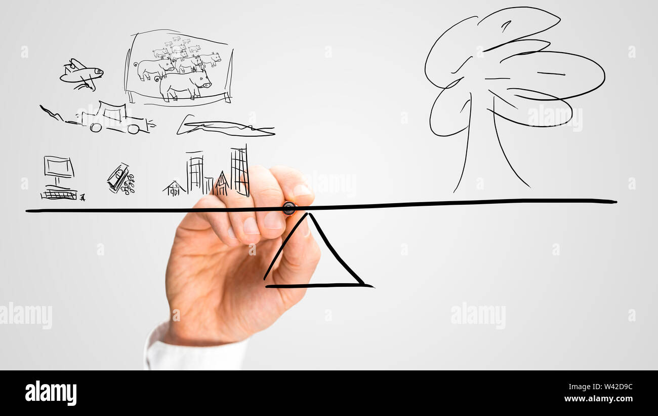 Man versus environment hi-res stock photography and images - Alamy
