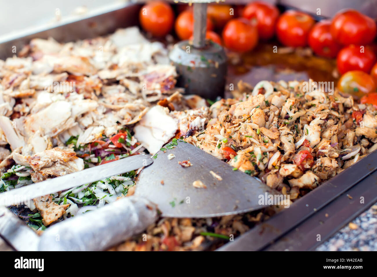 Kebab preparation hi-res stock photography and images - Alamy