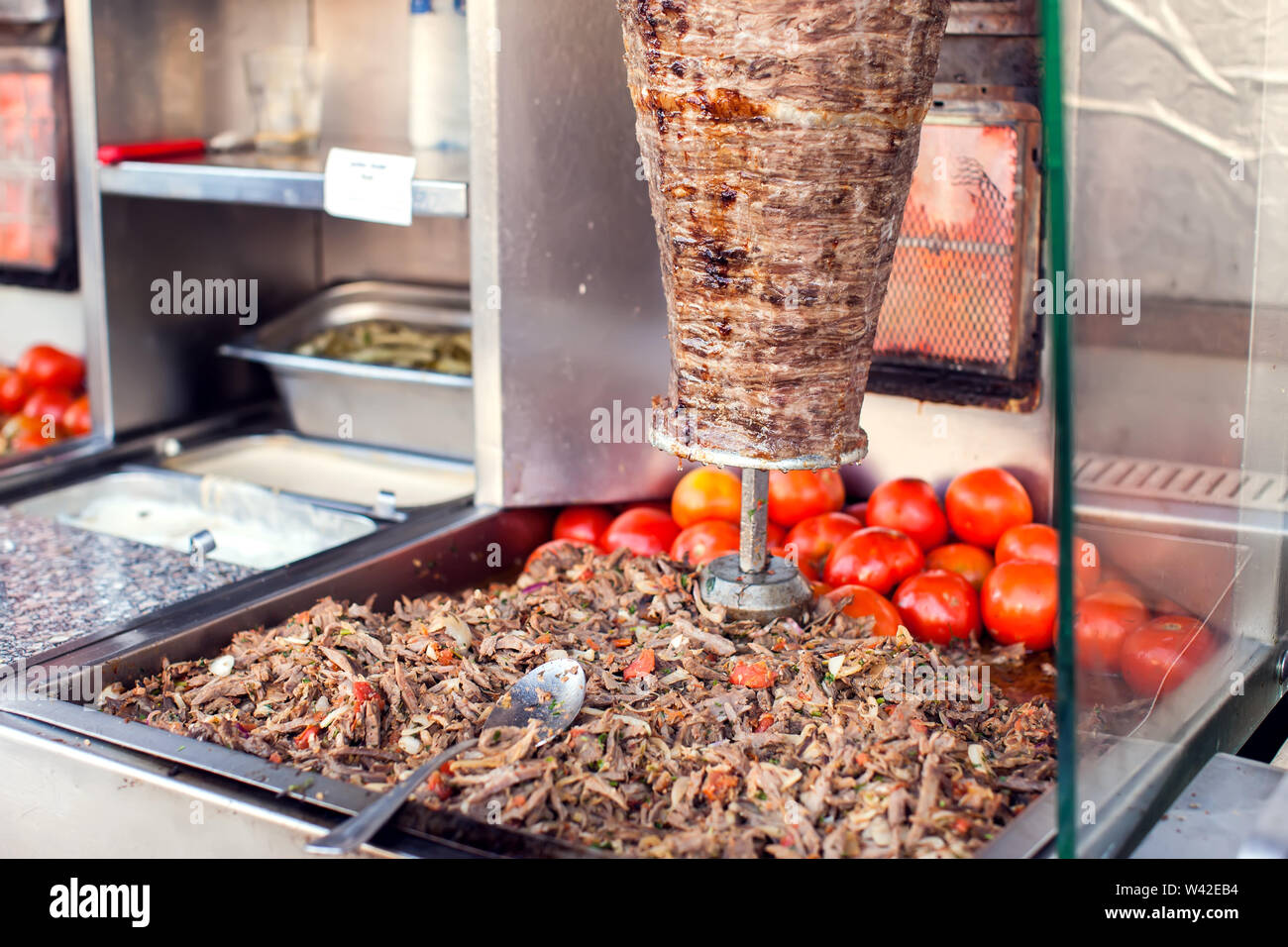 Kebab preparation hi-res stock photography and images - Alamy