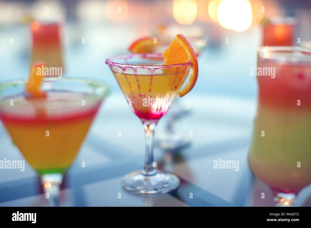 Cocktails and food hi-res stock photography and images - Alamy