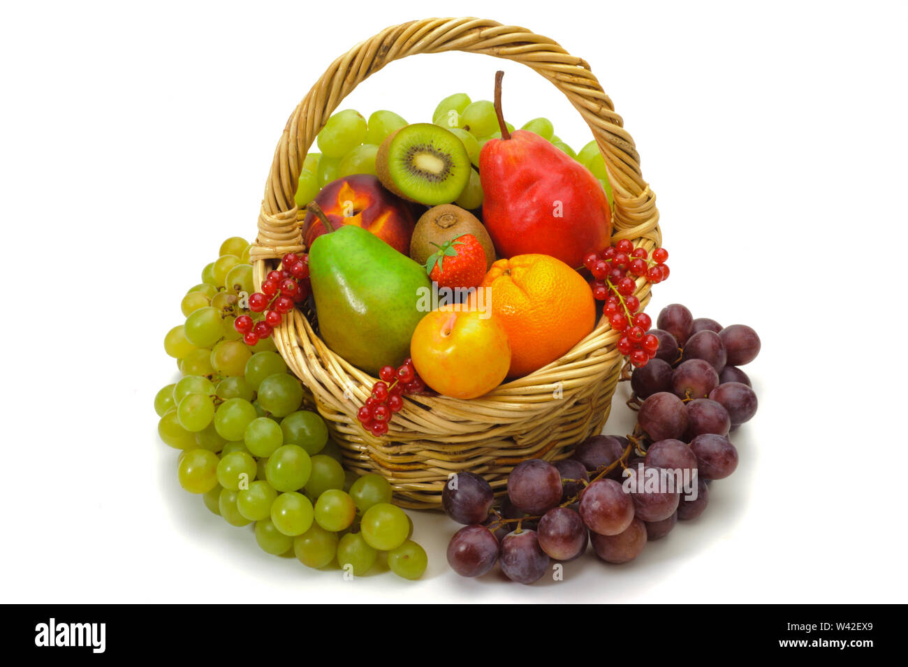 Mixed fruit and vegetable cut out hi-res stock photography and images ...