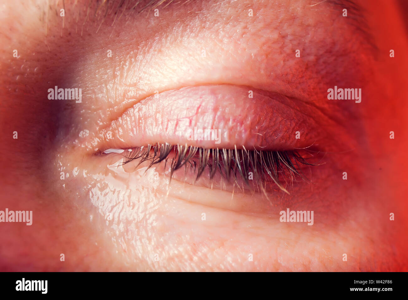 Tearful eye hi-res stock photography and images - Alamy
