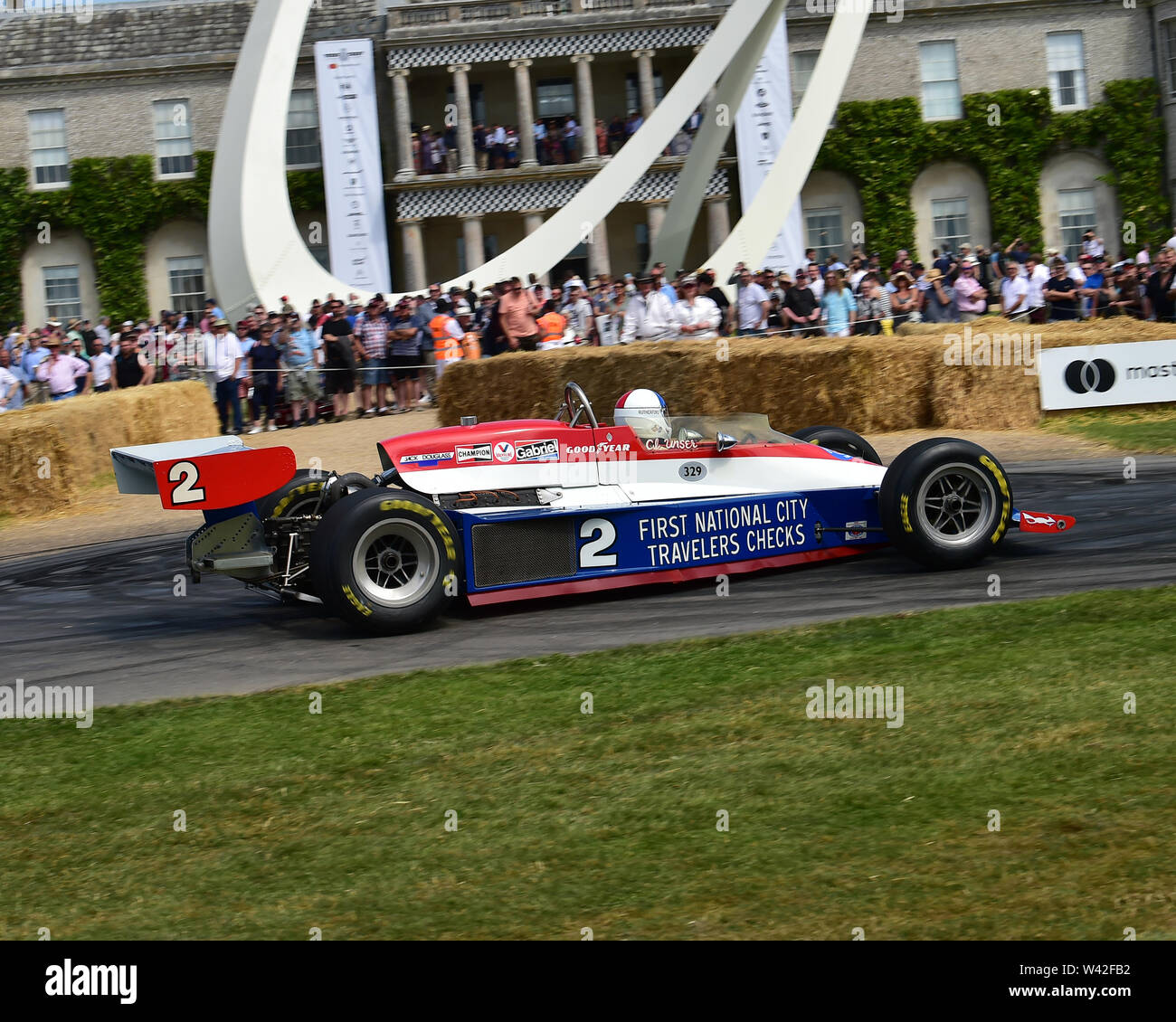 Johnny Rutherford, Lola Cosworth T500, First National City Special ...