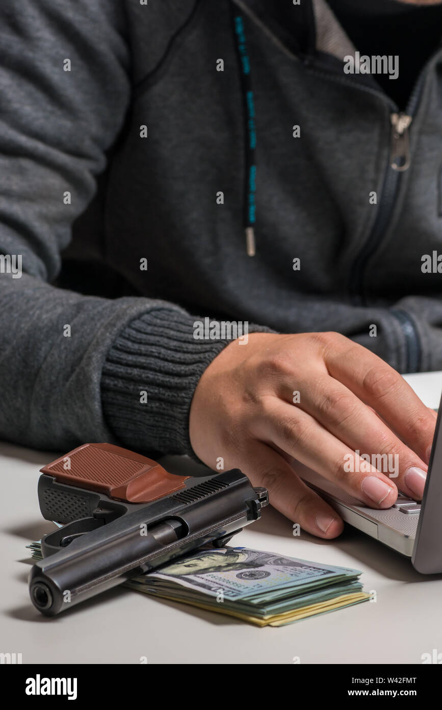 Hacking money hi-res stock photography and images - Alamy