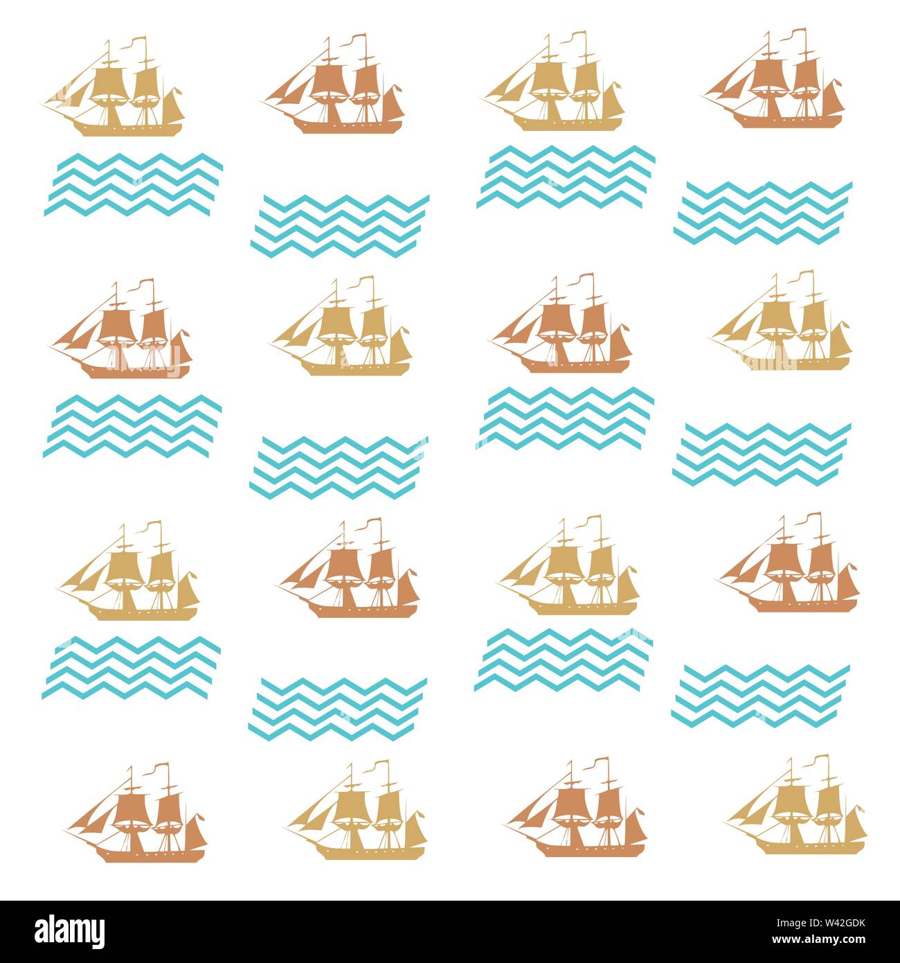 Simple ships Cut Out Stock Images & Pictures - Alamy