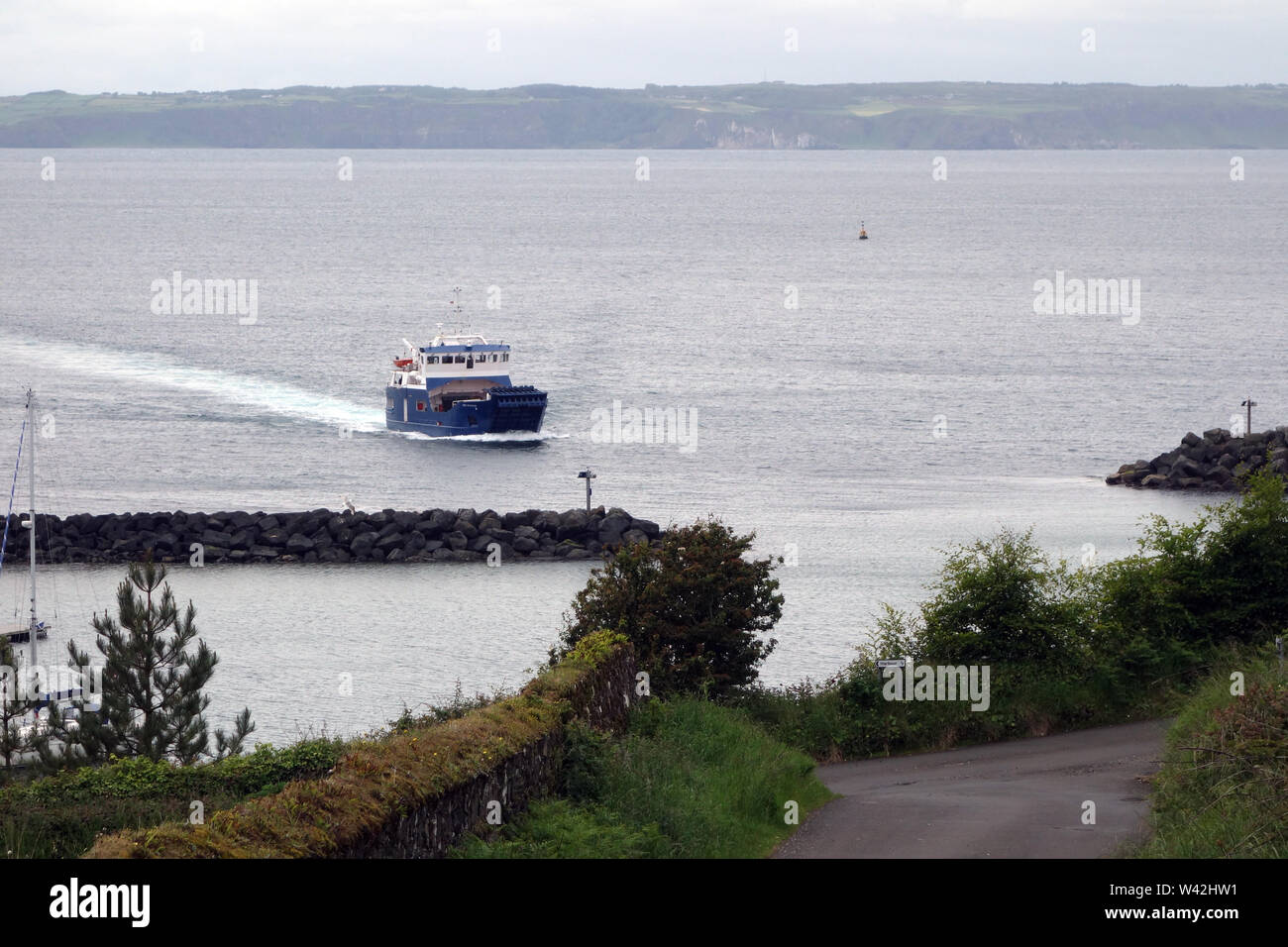 Boat marina rathlin island hi-res stock photography and images - Alamy