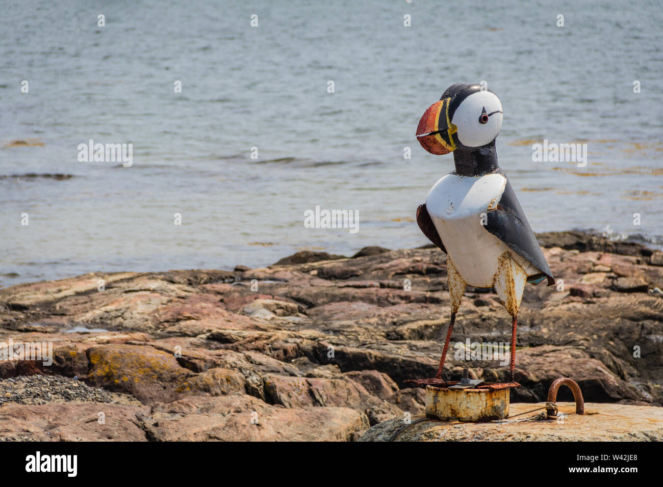 Puffin sculpture hi-res stock photography and images - Alamy