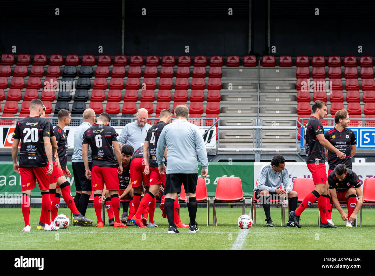 ROTTERDAM, 19-07-2019, Photocall Excelsior , Van Donge en de Roo ...