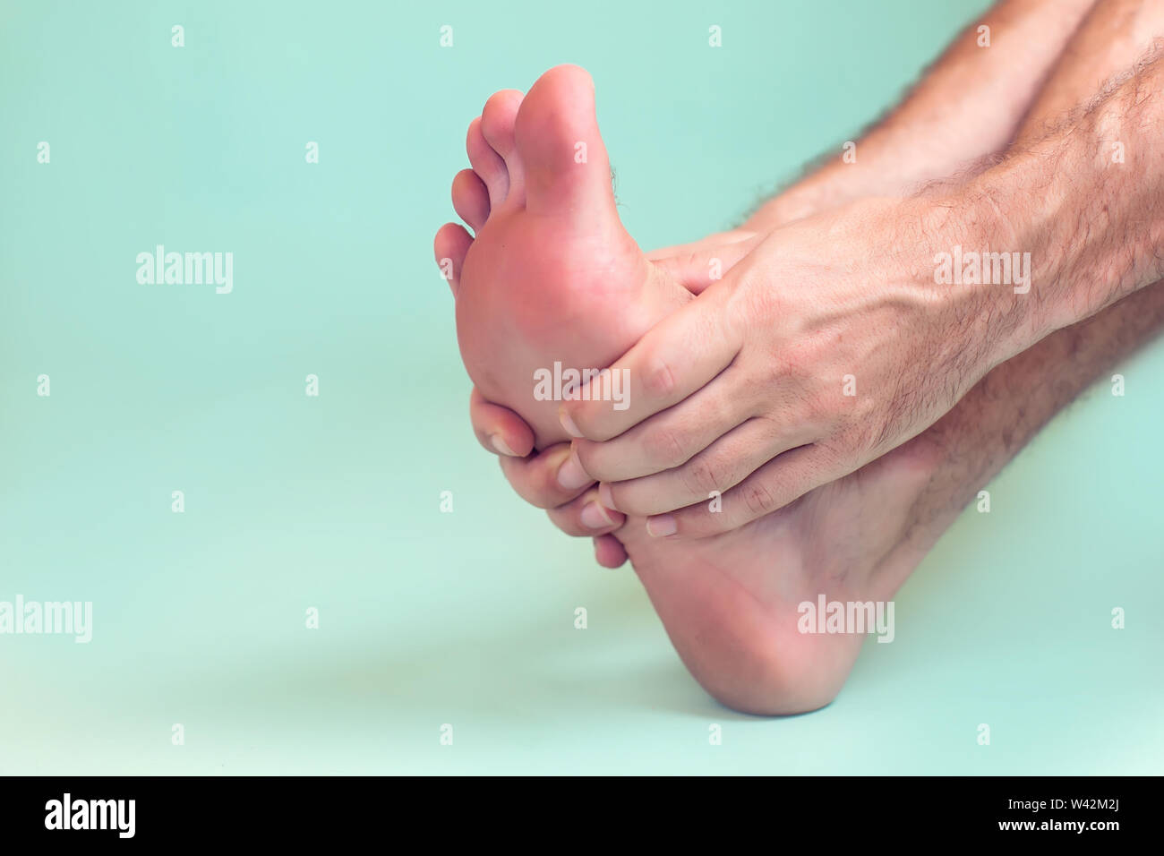 Human calf pain hi-res stock photography and images - Alamy