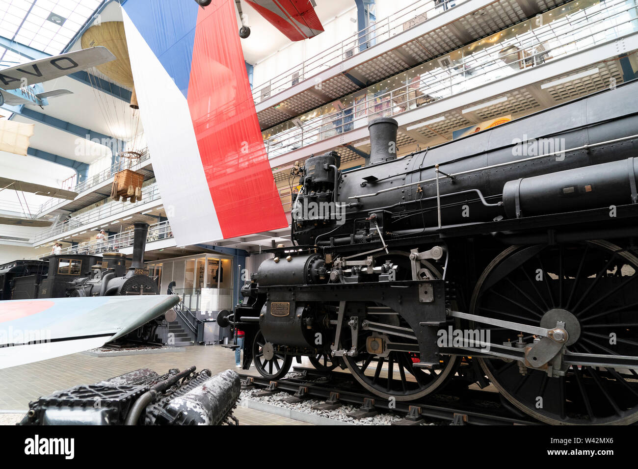 PRAGUE, CZECH REPUBLIC - JULY 17 2019 - Prague National Technical ...